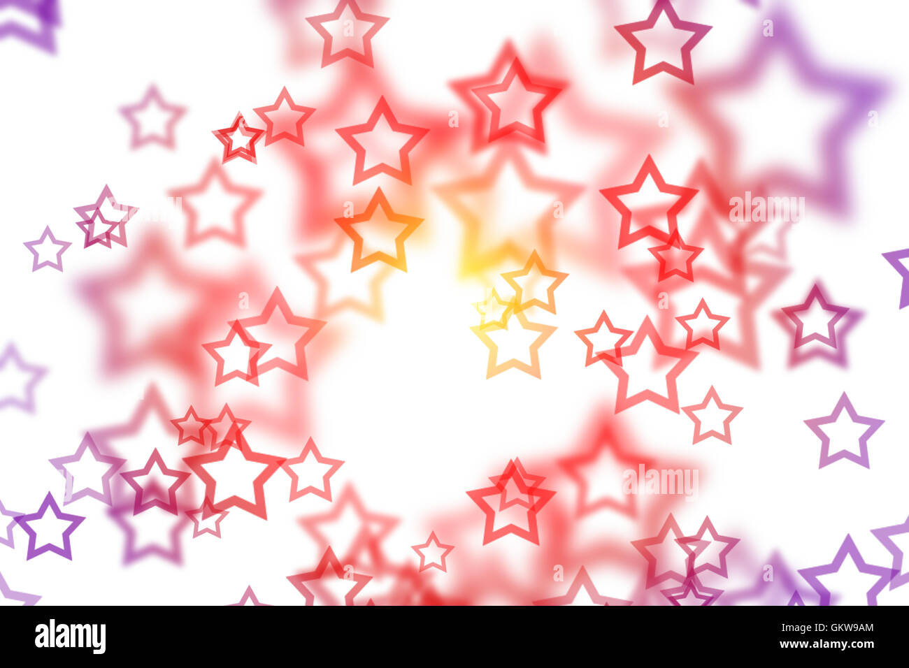 abstract background with colorful star Stock Photo - Alamy
