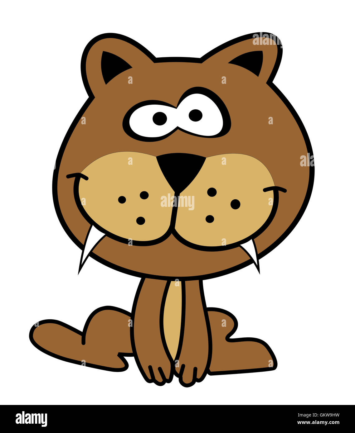 Brown animation Cut Out Stock Images & Pictures - Alamy