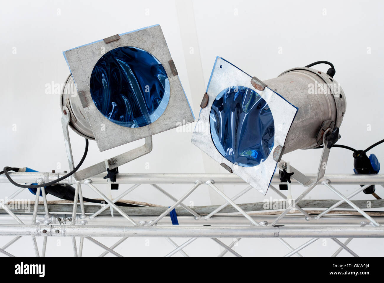 Film set lights hanging hi-res stock photography and images - Alamy