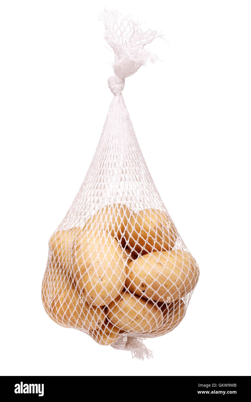 Potatoes in net close hi-res stock photography and images - Alamy
