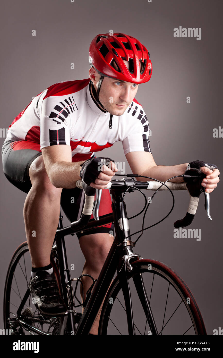 cyclist on a bicycle Stock Photo - Alamy
