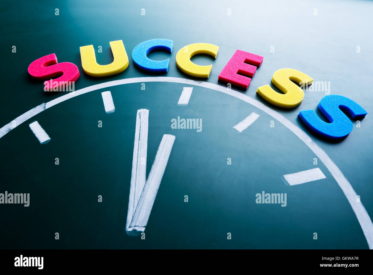 Time to success concept Stock Photo - Alamy
