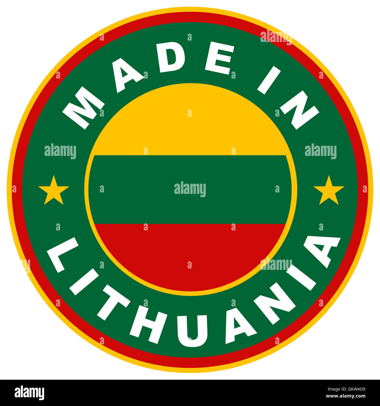 made in lithuania Stock Photo - Alamy