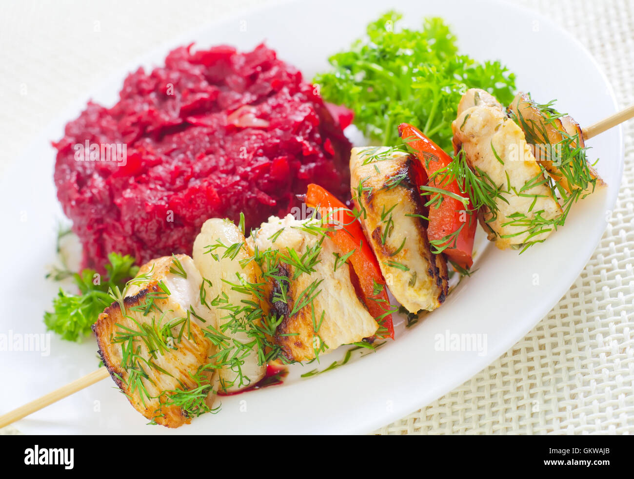 Maroon chicken hi-res stock photography and images - Alamy