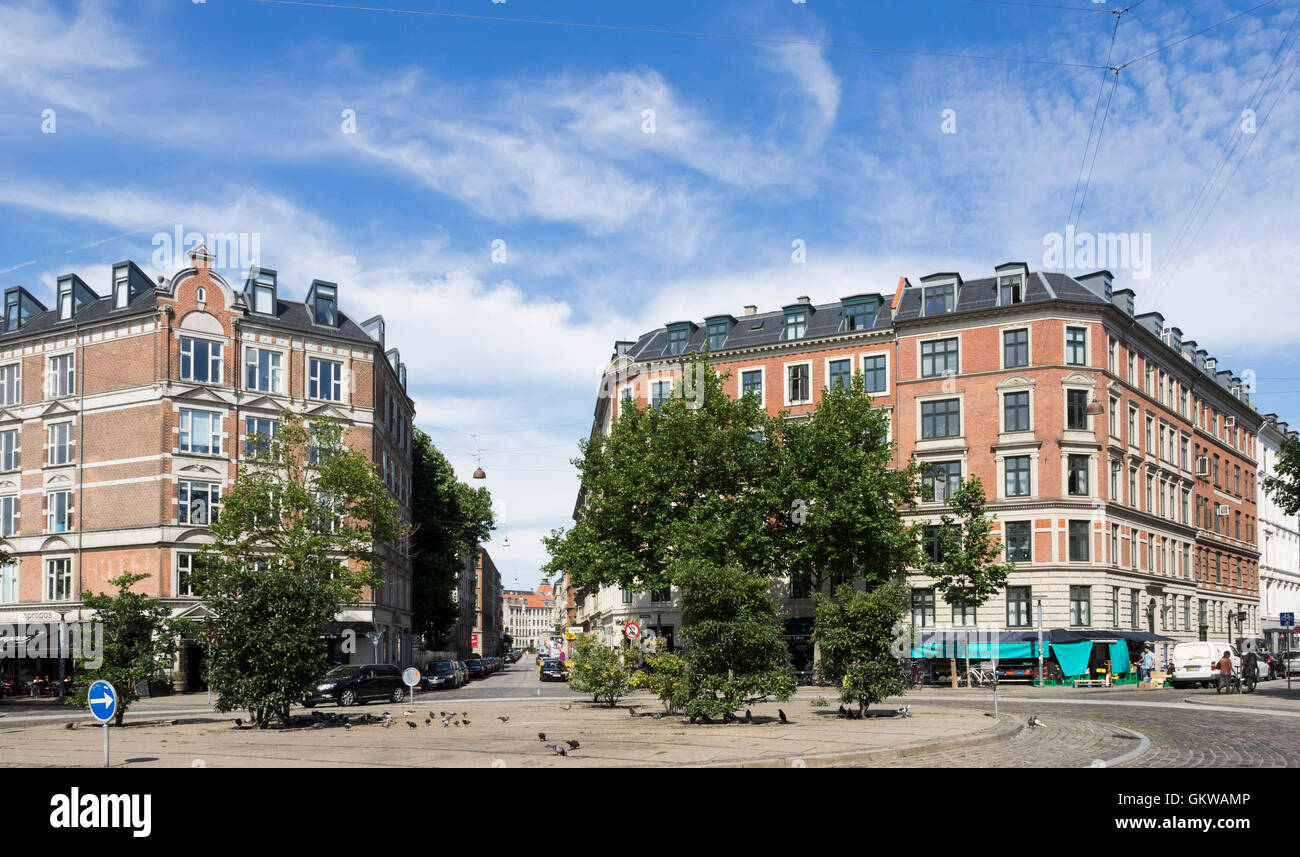 Typical copenhagen street hi-res stock photography and images - Alamy