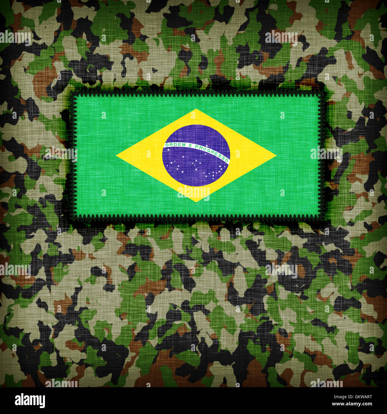 Amy camouflage uniform, Brazil Stock Photo - Alamy