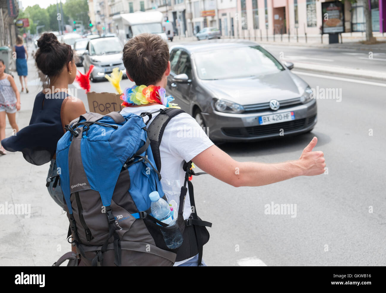 Hitch hiker hi-res stock photography and images - Alamy