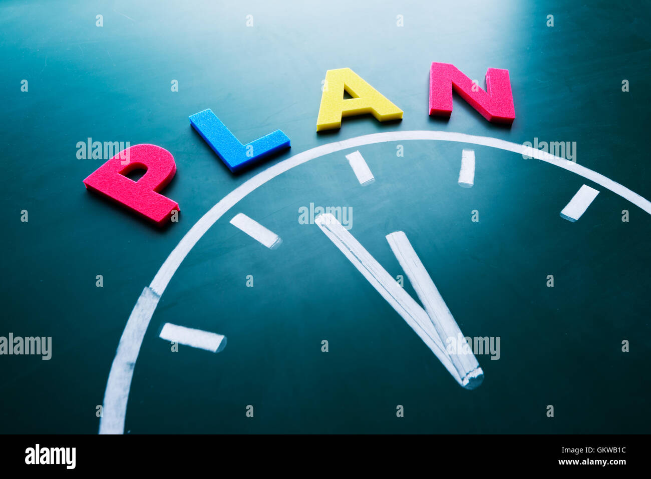 Time to plan concept Stock Photo - Alamy