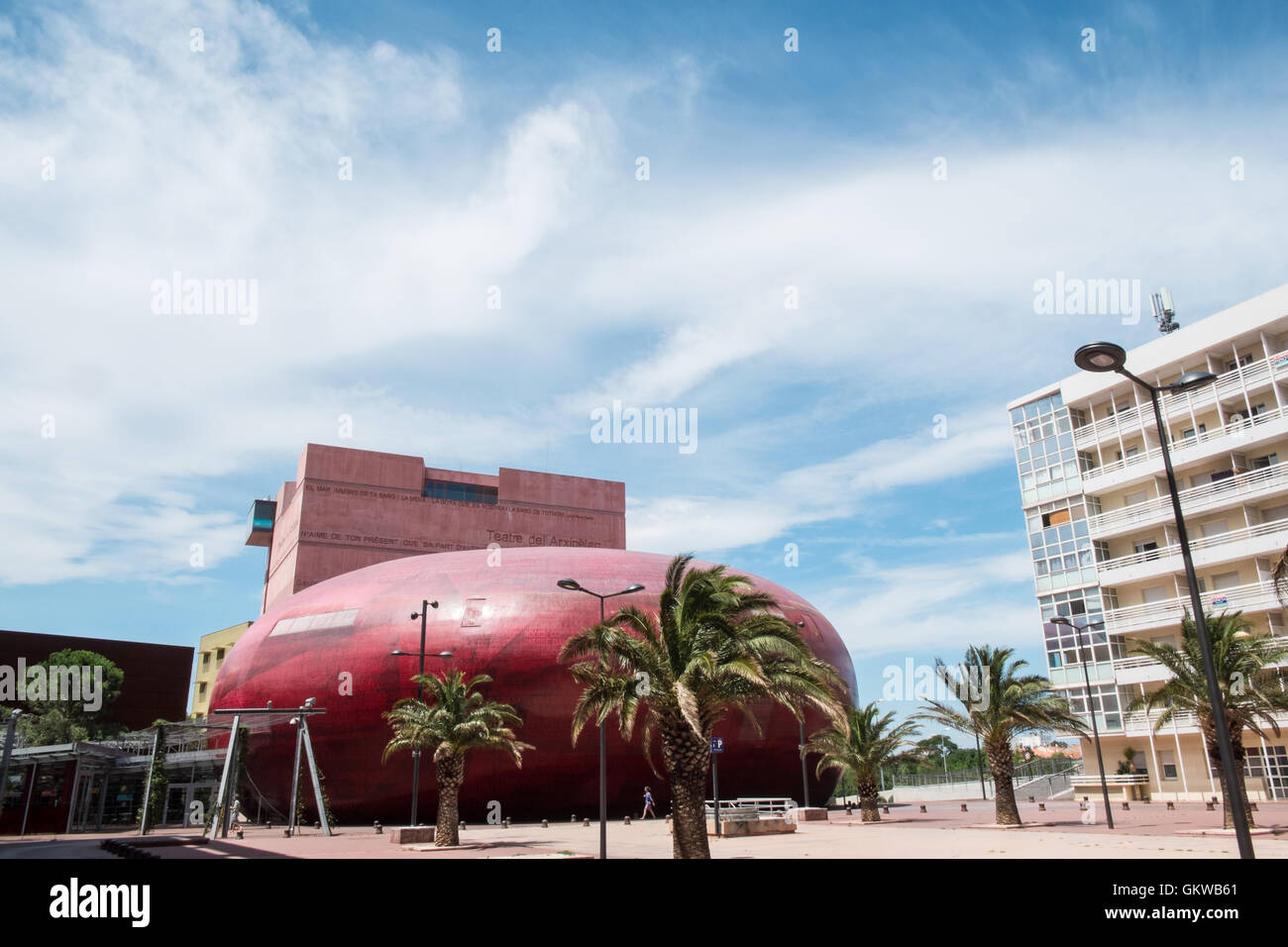 Modern Theatre de l'Archipel.Modern architecture,architectural arts ...