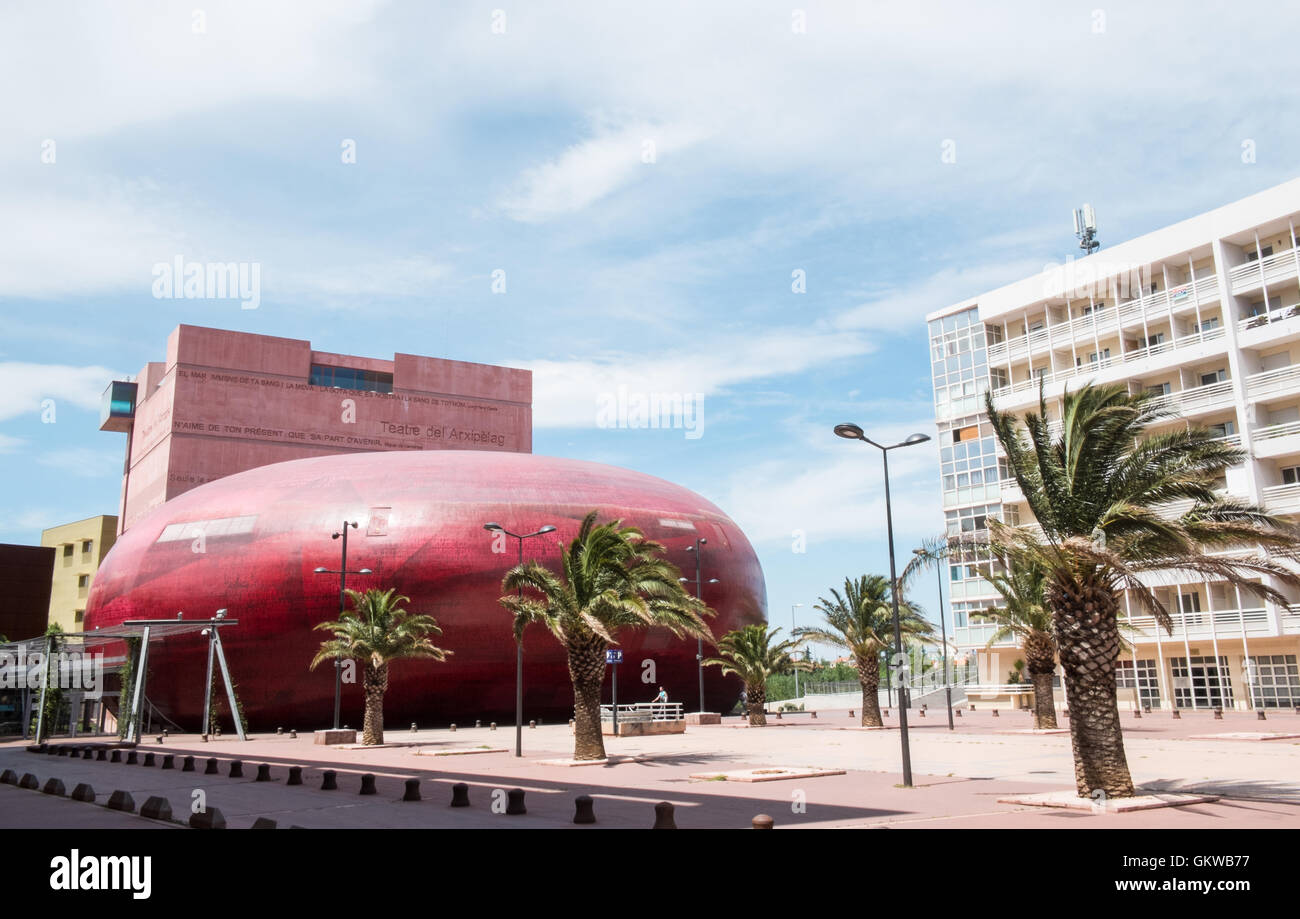 Modern Theatre de l'Archipel.Modern architecture,architectural arts ...