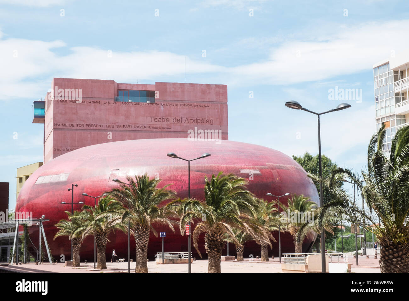 Modern Theatre de l'Archipel.Modern architecture,architectural arts ...