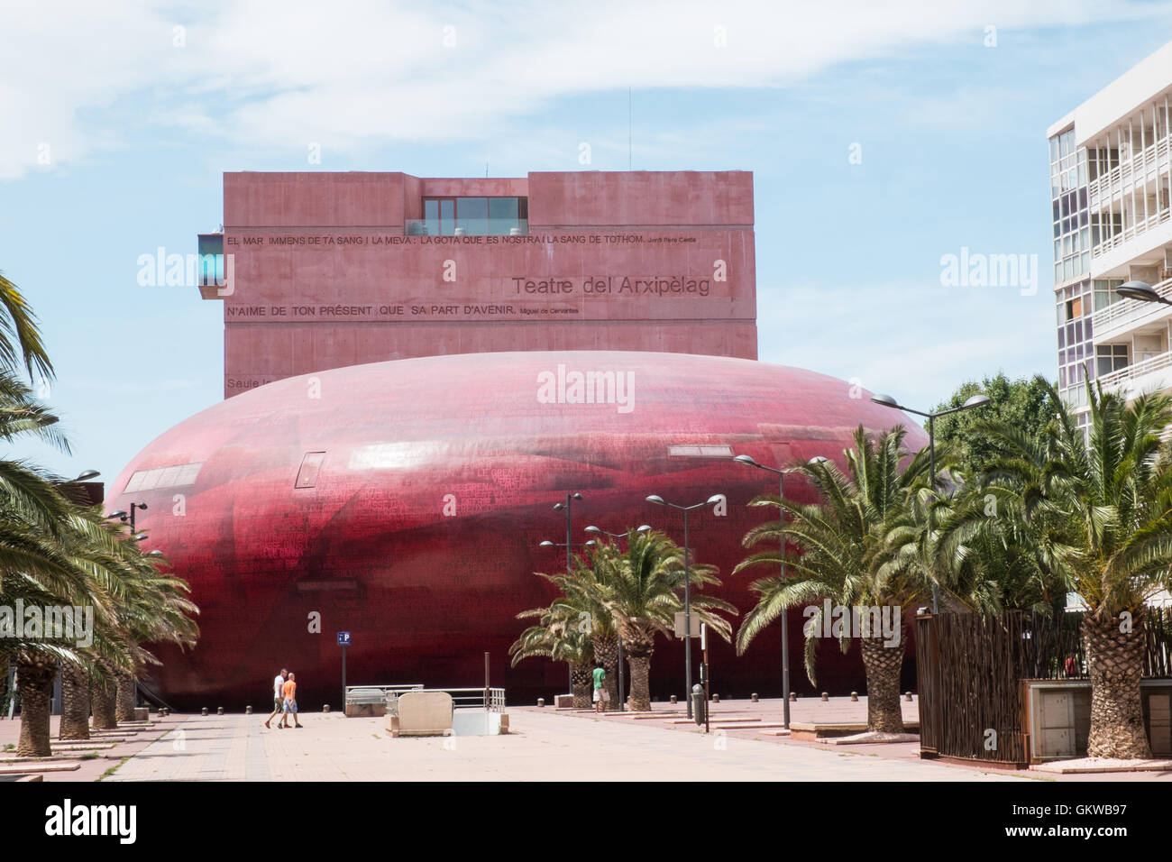 Modern Theatre de l'Archipel.Modern architecture,architectural arts ...