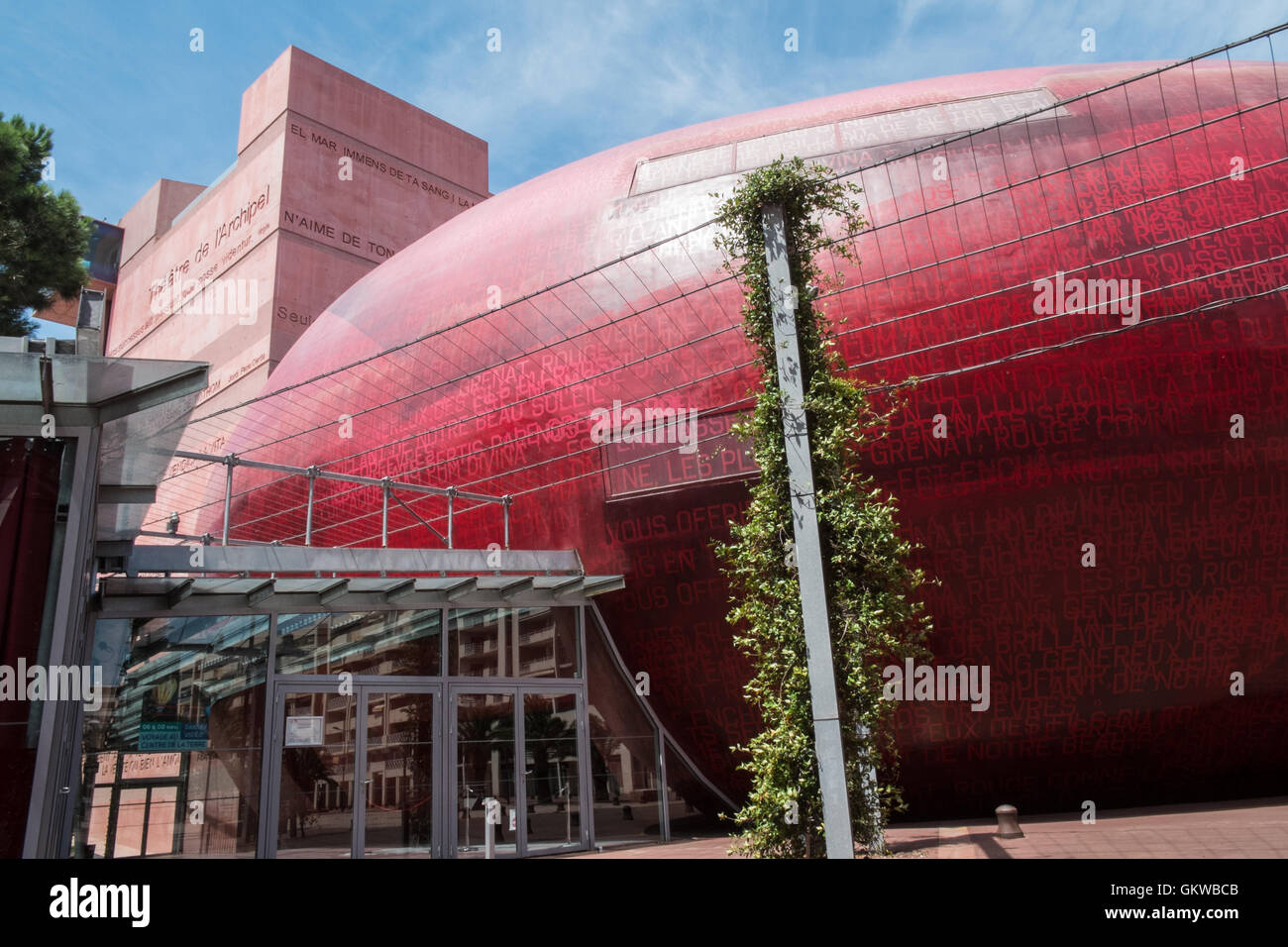 Modern Theatre de l'Archipel.Modern architecture,architectural arts ...