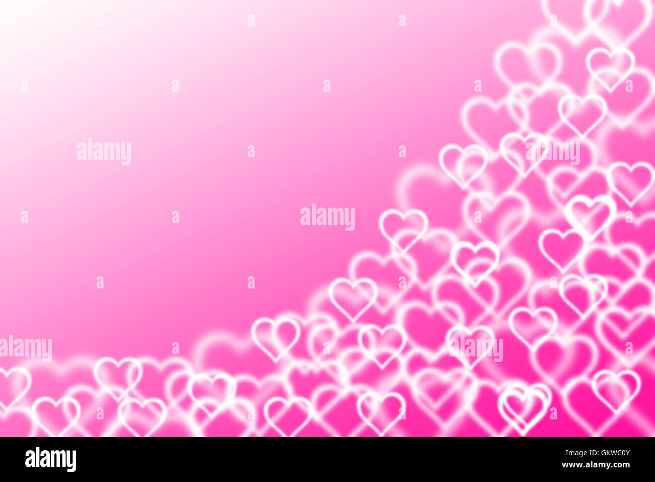abstract background with light heart Stock Photo - Alamy