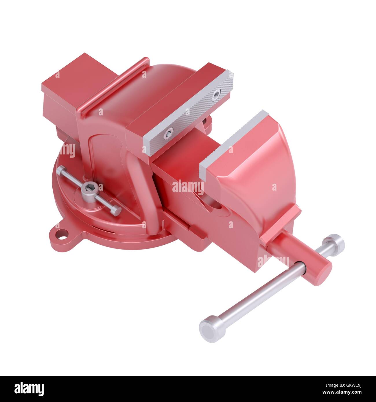 Vise squeeze clamp Cut Out Stock Images & Pictures - Alamy