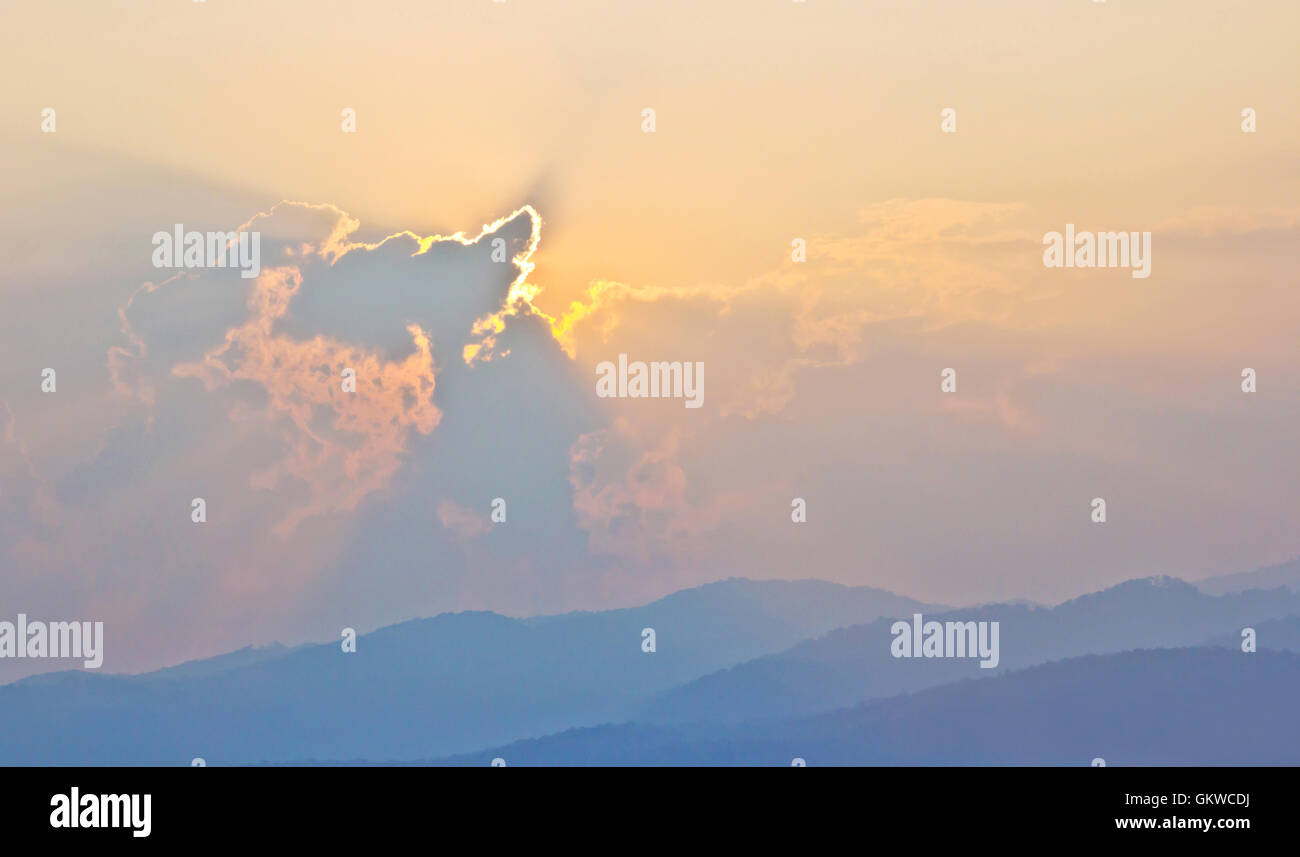 Sky obscured the sun Stock Photo - Alamy