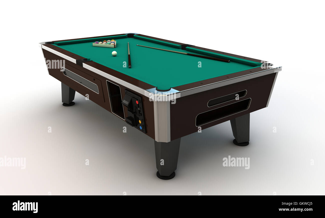 Empty billiard table hi-res stock photography and images - Alamy