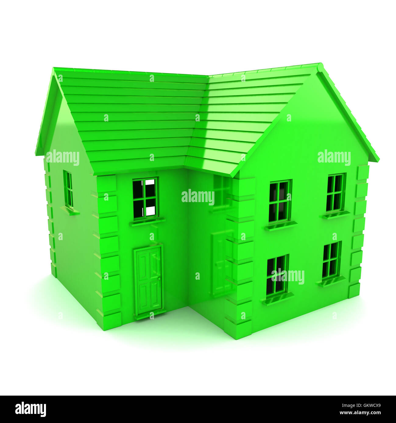 Green eco wall concept Cut Out Stock Images & Pictures - Alamy