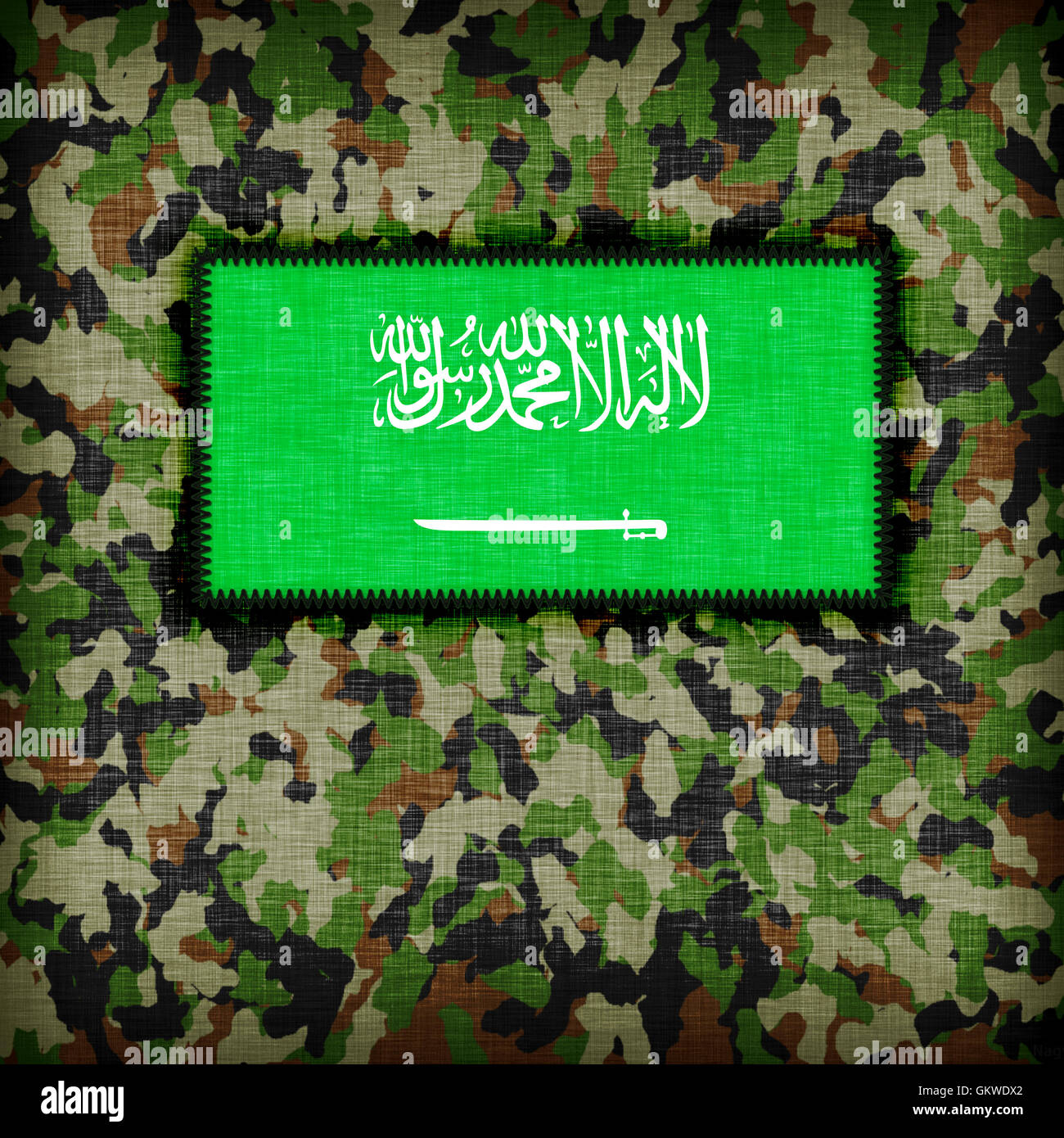 Amy camouflage uniform, Saudi Arabia Stock Photo - Alamy