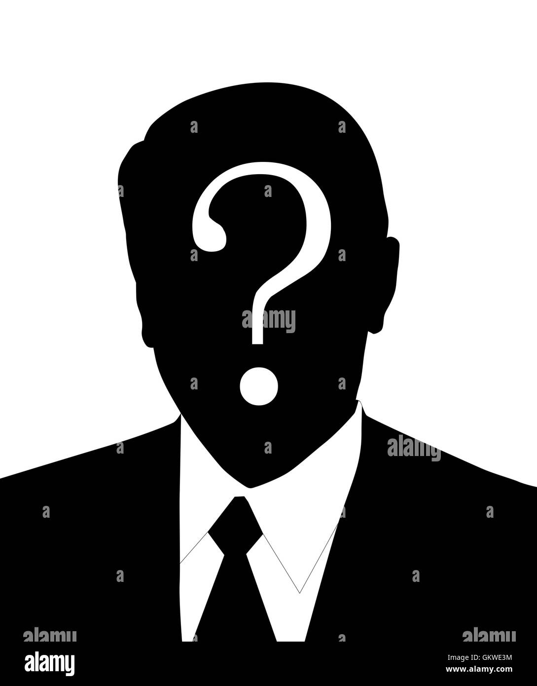 no face man Stock Photo - Alamy
