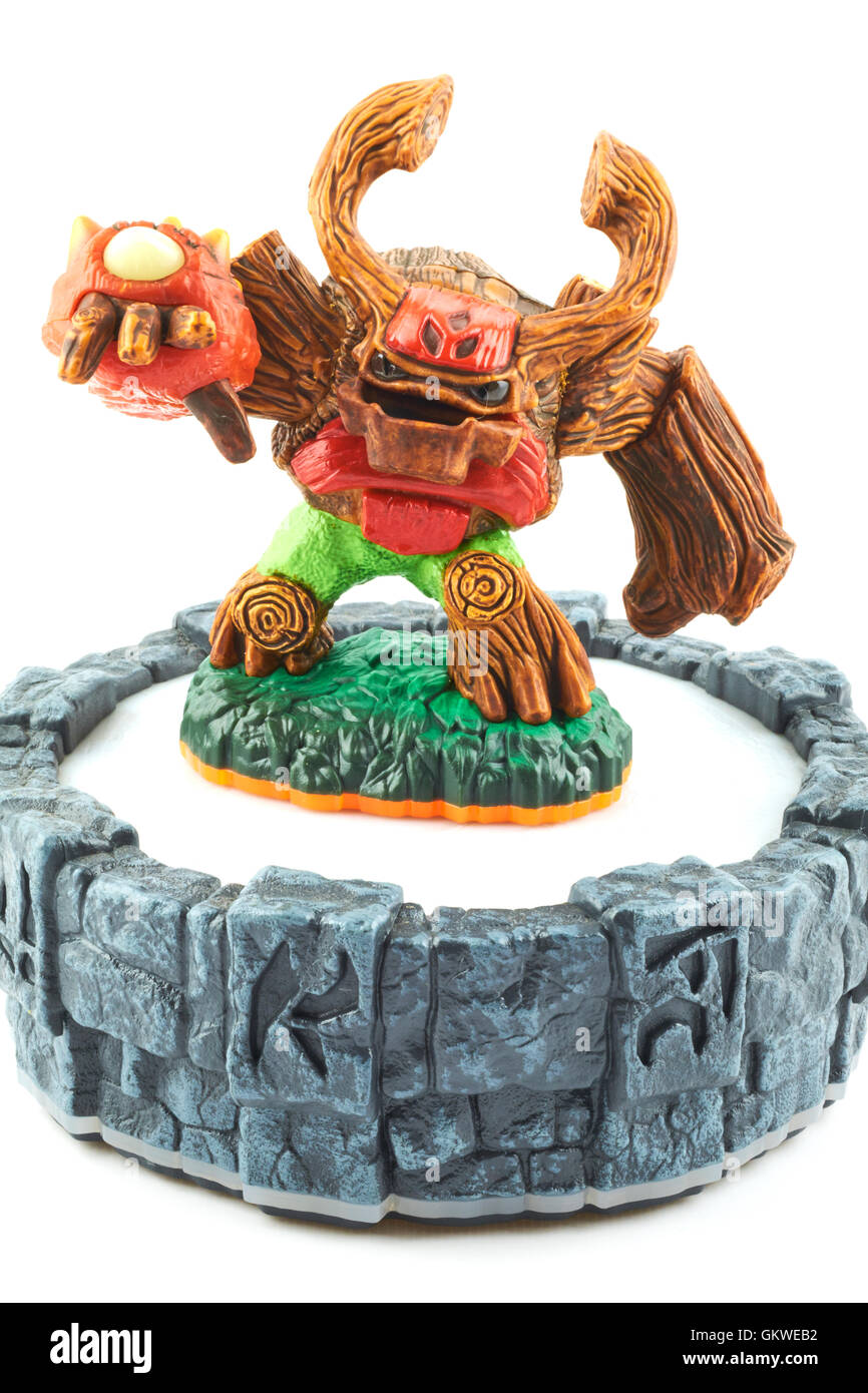 Tree Rex One Of The Many Characters In The Skylanders Video Game Stock ...