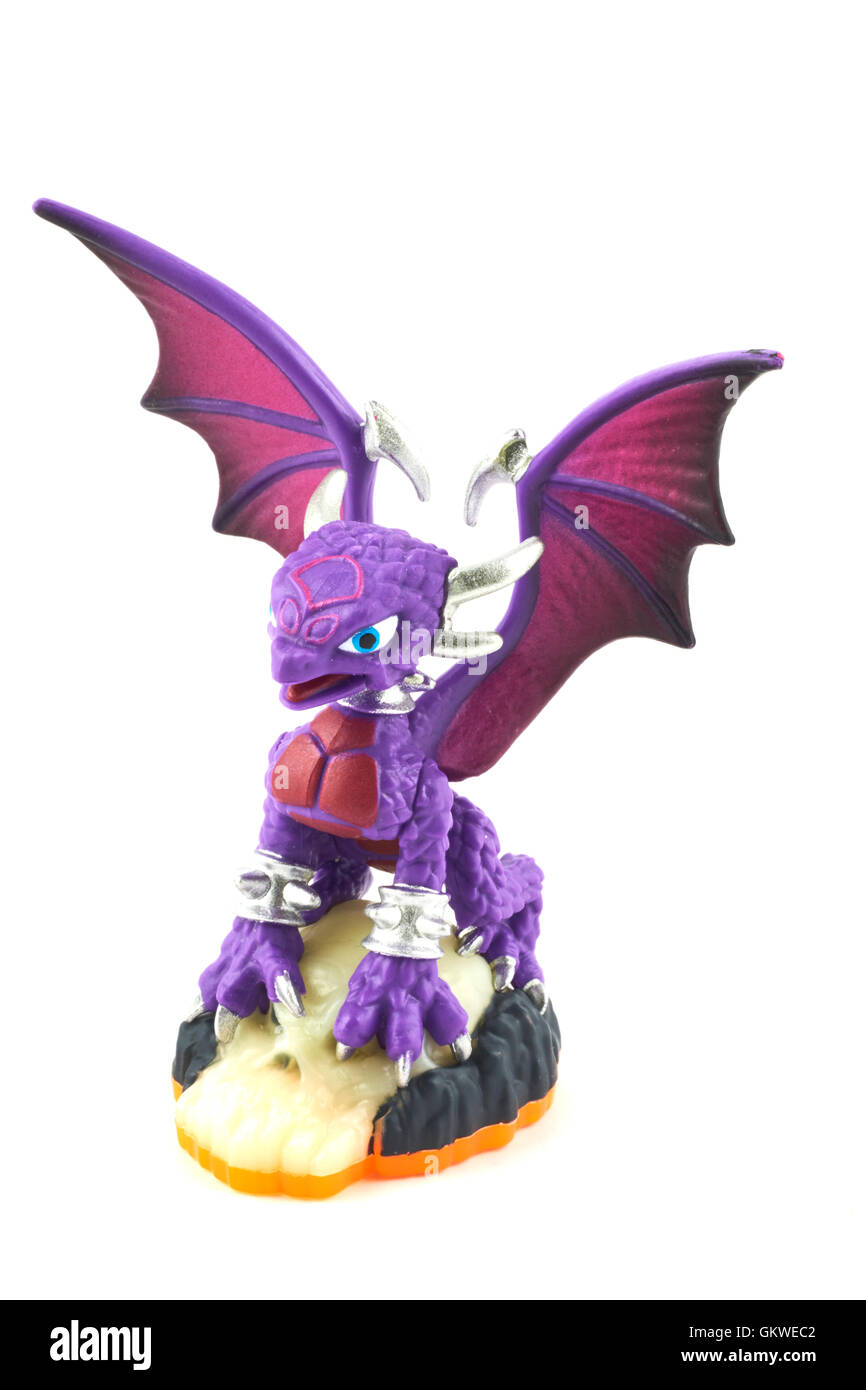 Cynder One Of The Many Characters In The Skylanders Video Game Stock ...