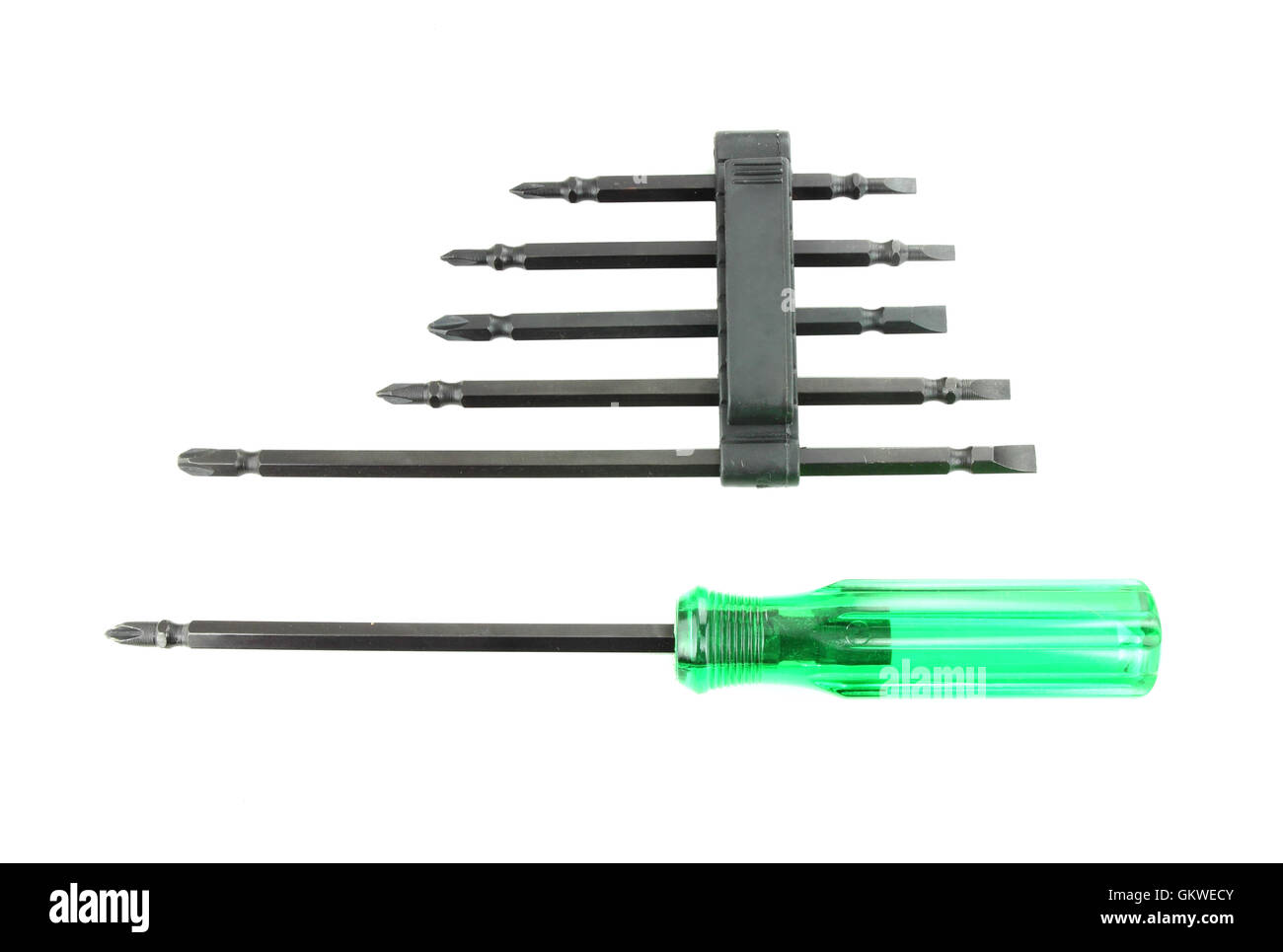 set of the handle screwdriver Stock Photo - Alamy