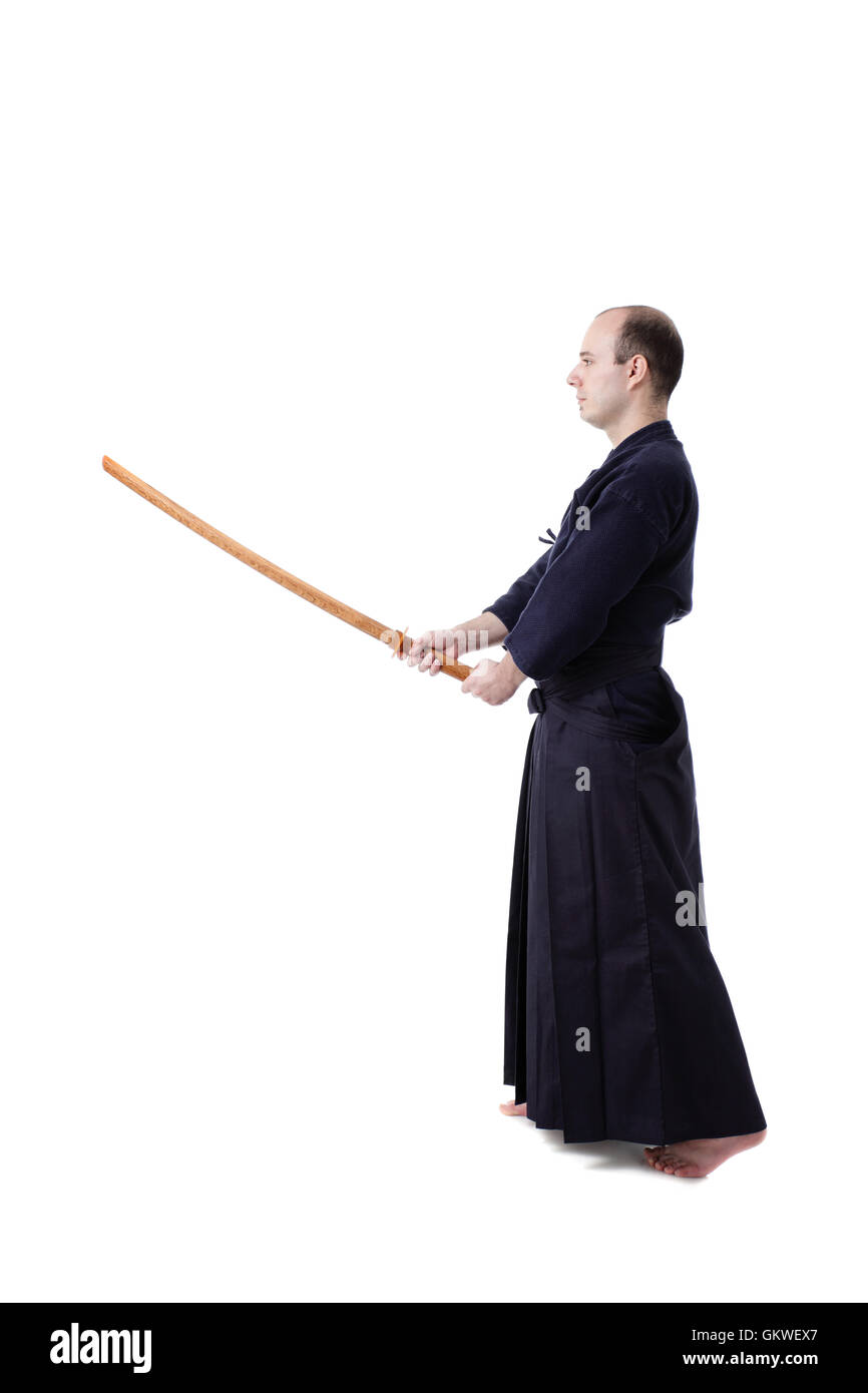 Japanese kendo costume hi-res stock photography and images - Alamy