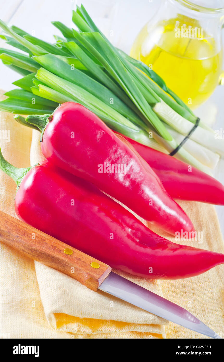 Red pimento hi-res stock photography and images - Alamy