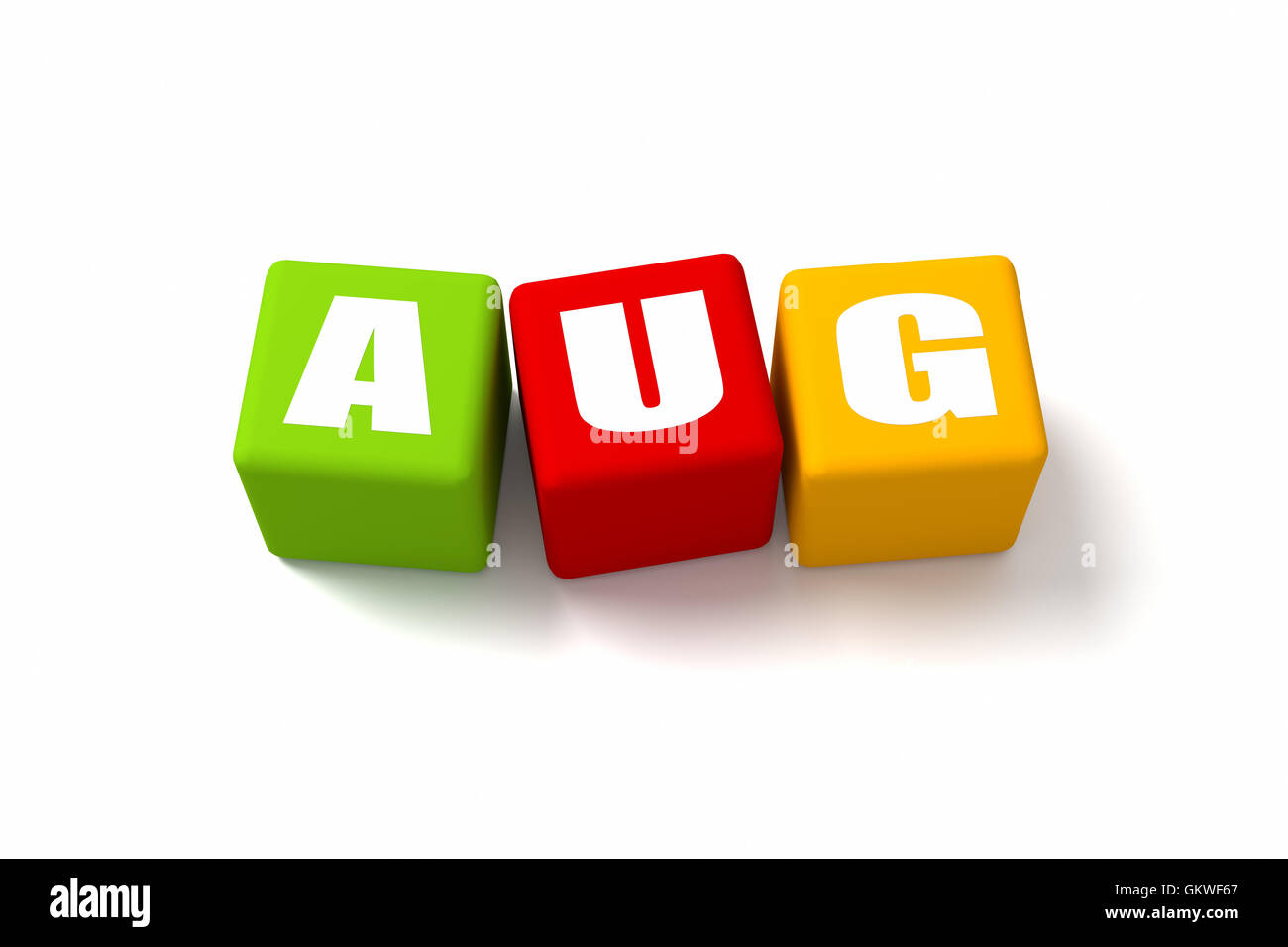 August word Cut Out Stock Images & Pictures - Alamy