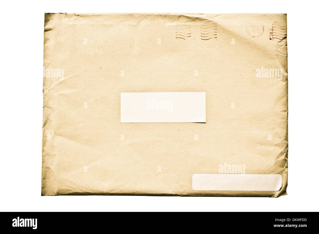 Parcel documents Cut Out Stock Images & Pictures - Alamy
