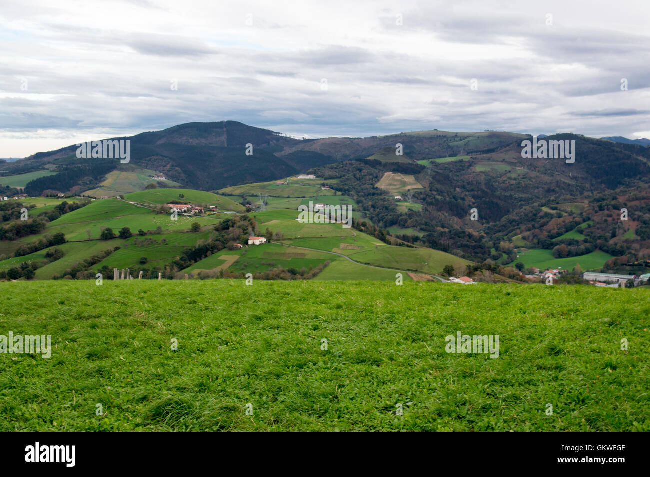 Pais vasco Mountains Stock Photo - Alamy