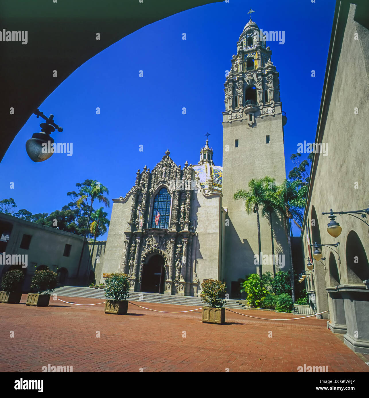 Balboa park california tower hi-res stock photography and images - Alamy