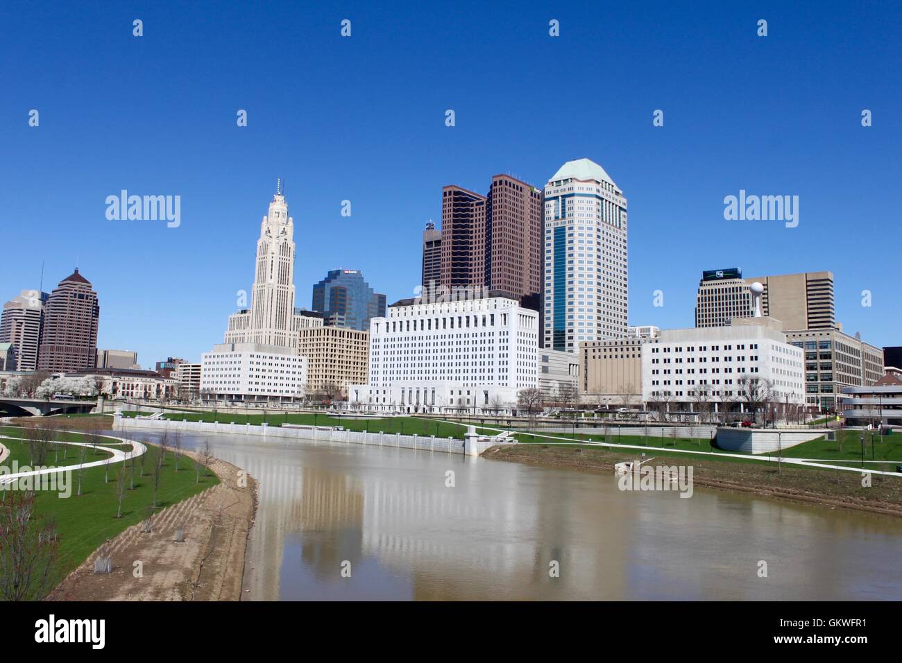 Downtown Columbus Ohio Stock Photo - Alamy