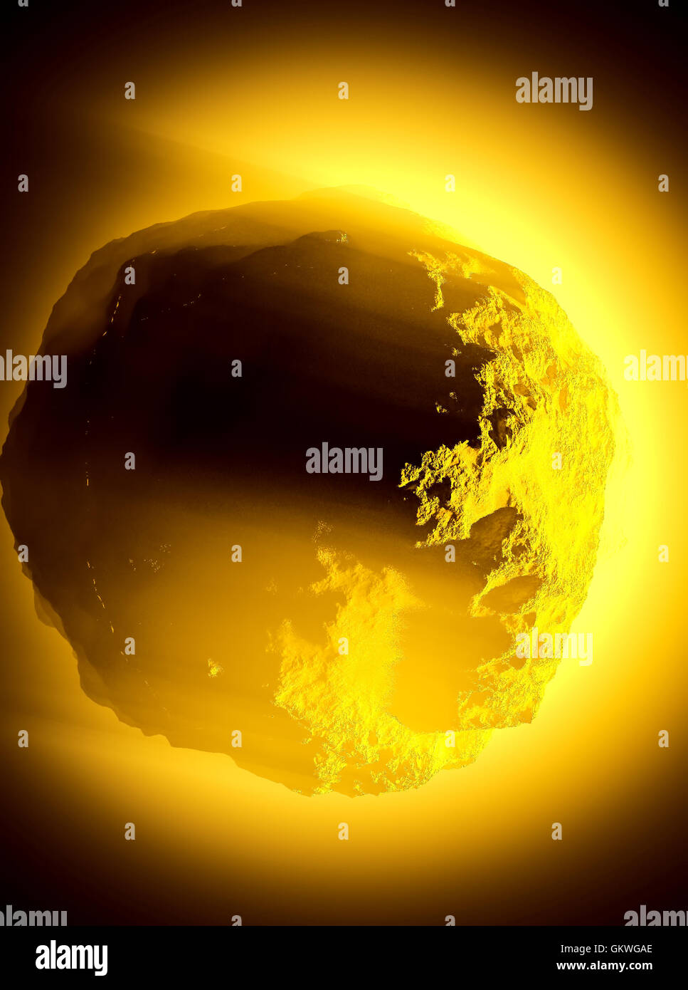 Asteroid crash hi-res stock photography and images - Alamy