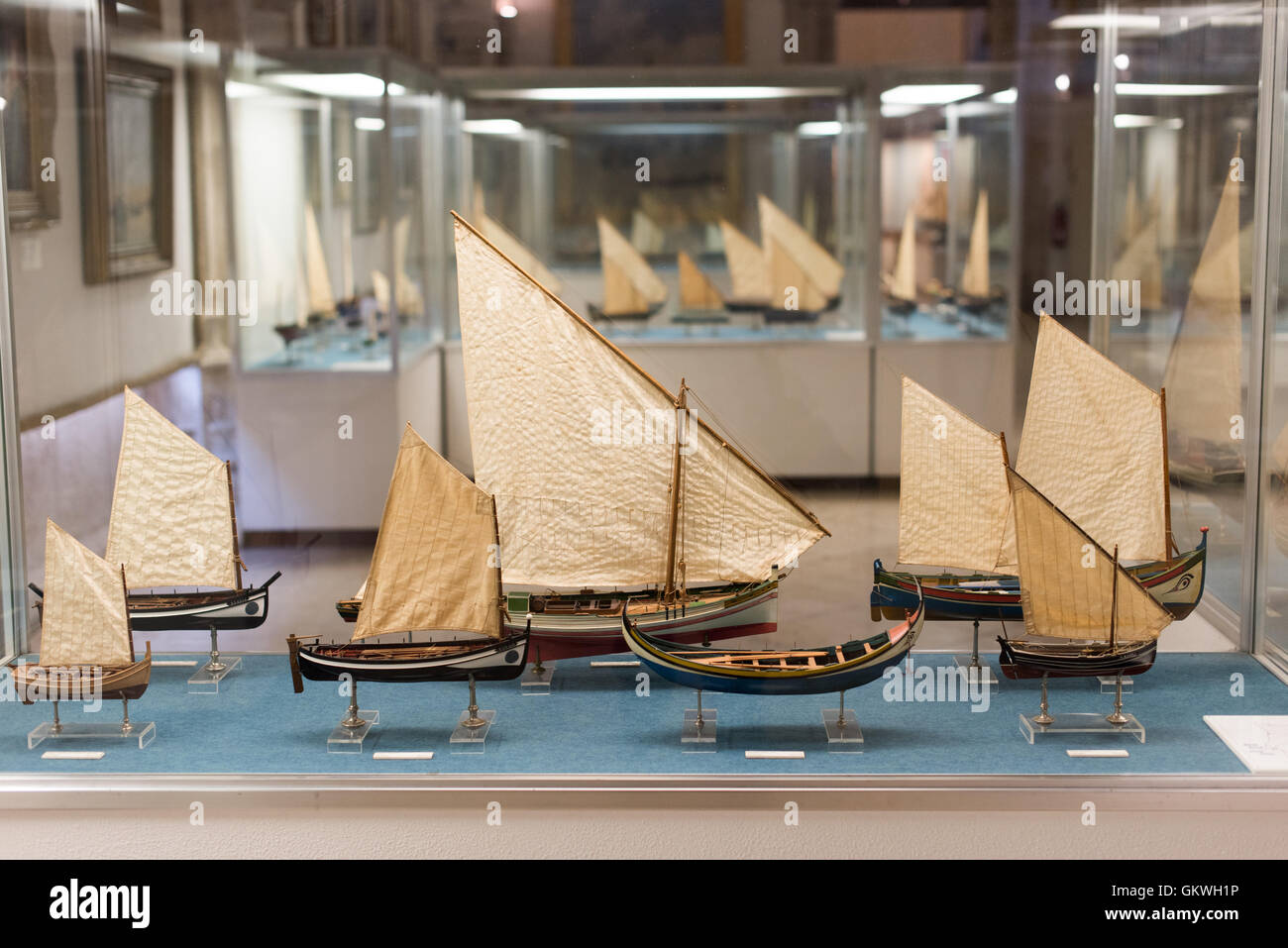 Museu De Marinha Boat Models Lisbon Portugal // LISBON, Portugal — The ...