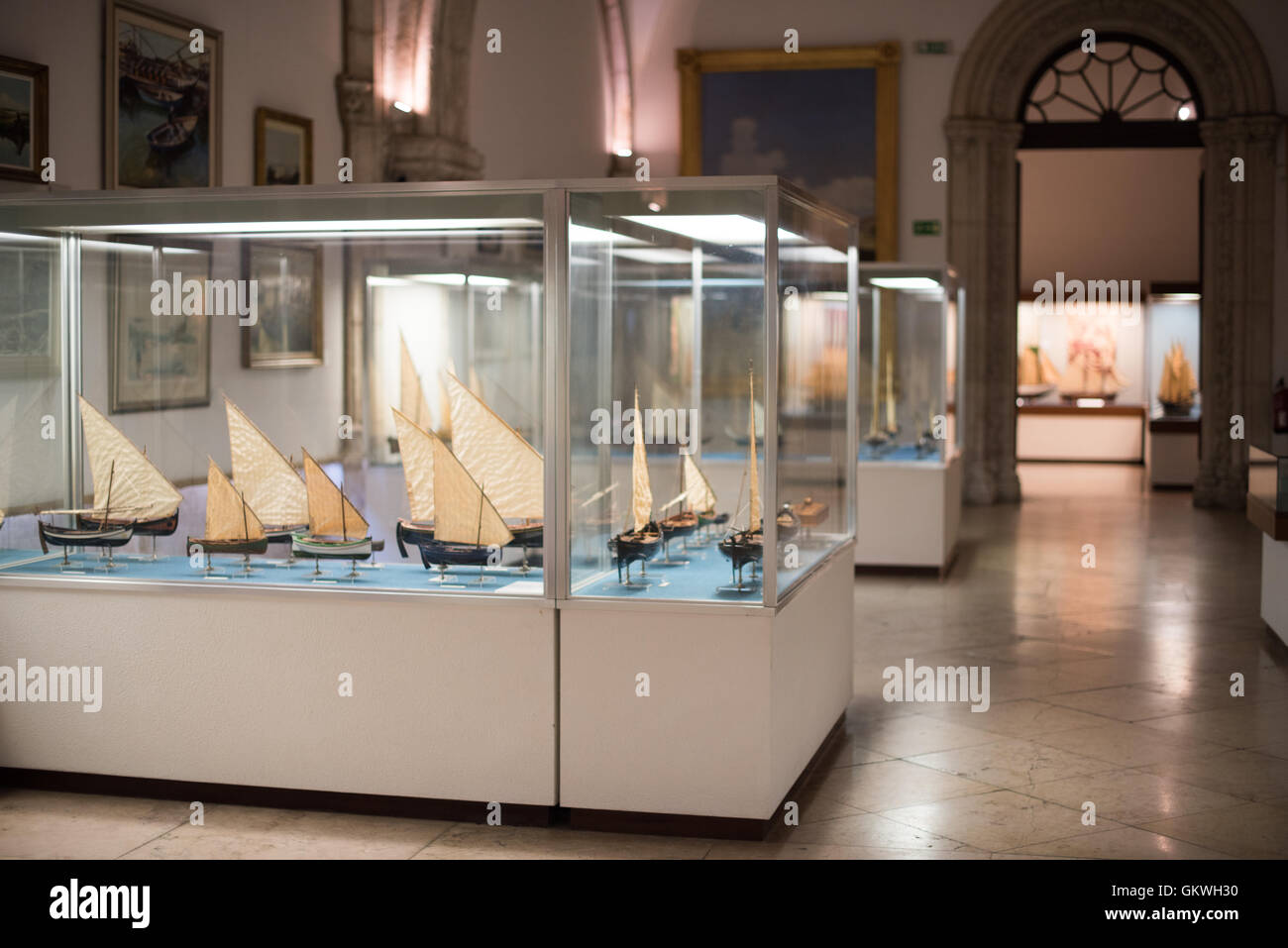 Museu De Marinha Model Ships Lisbon Portugal // LISBON, Portugal — The ...