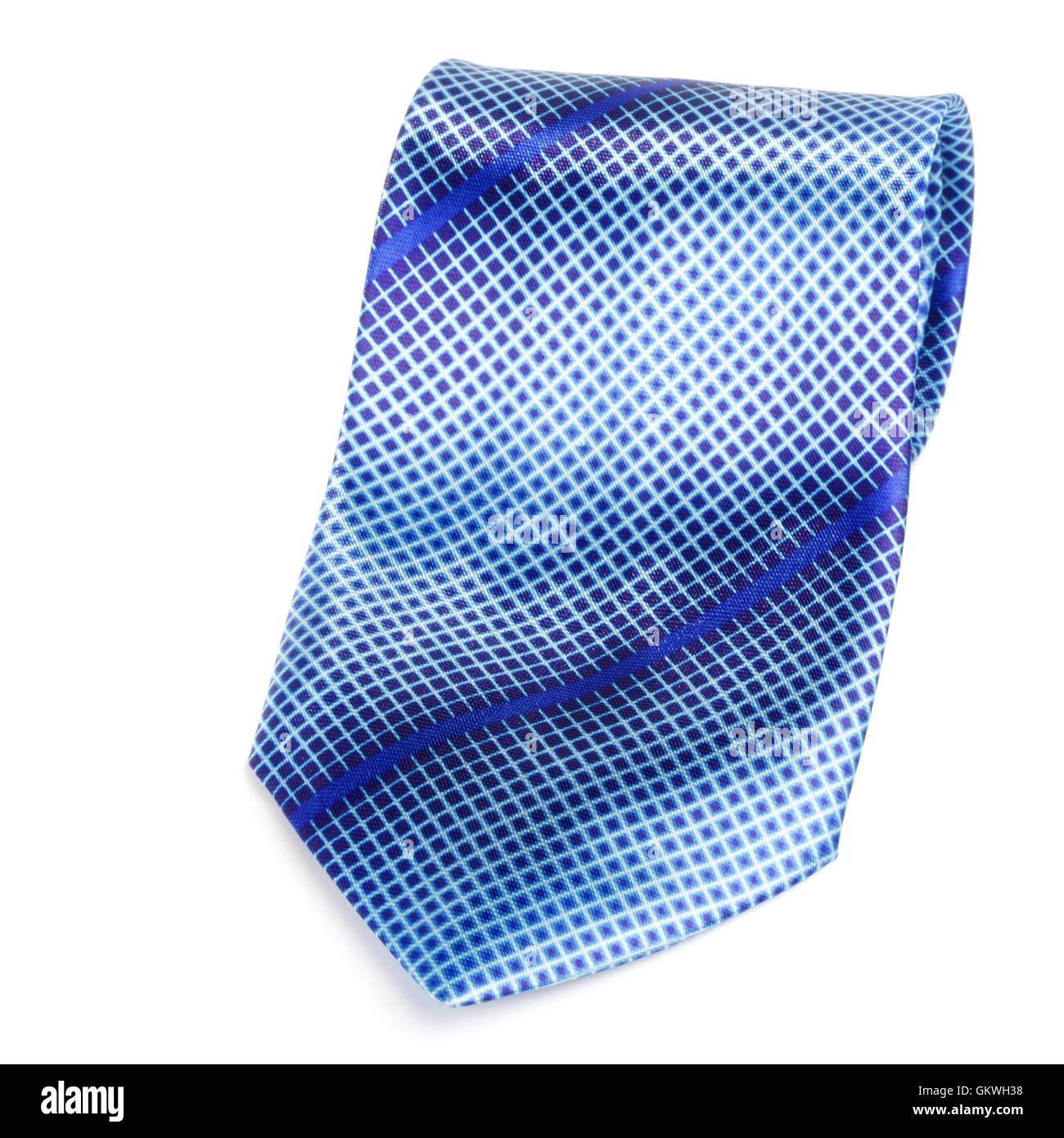 Blue silk tie hi-res stock photography and images - Alamy