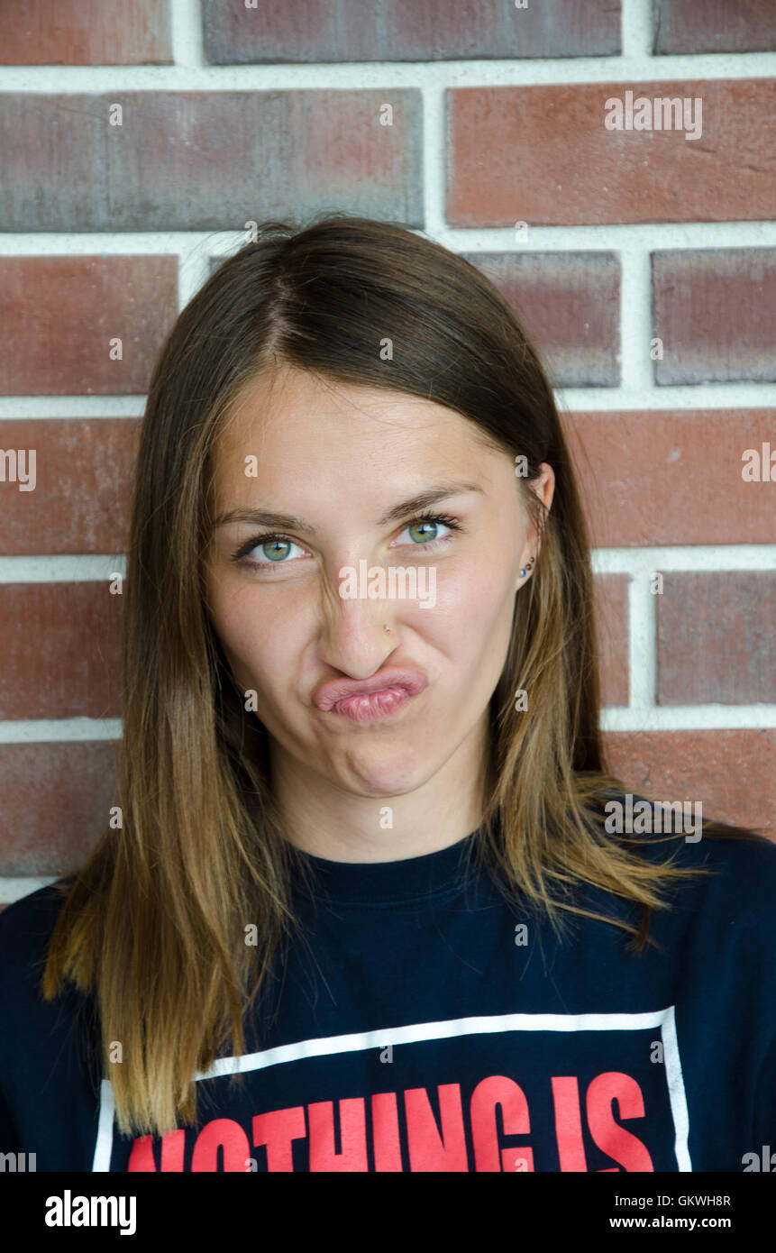 Funny cute wall hi-res stock photography and images - Alamy