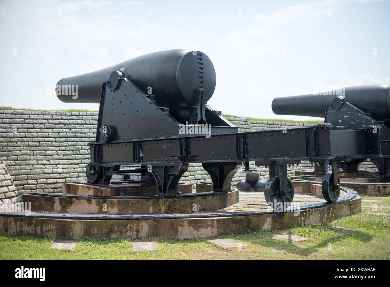 15 inch rodman gun hi-res stock photography and images - Alamy