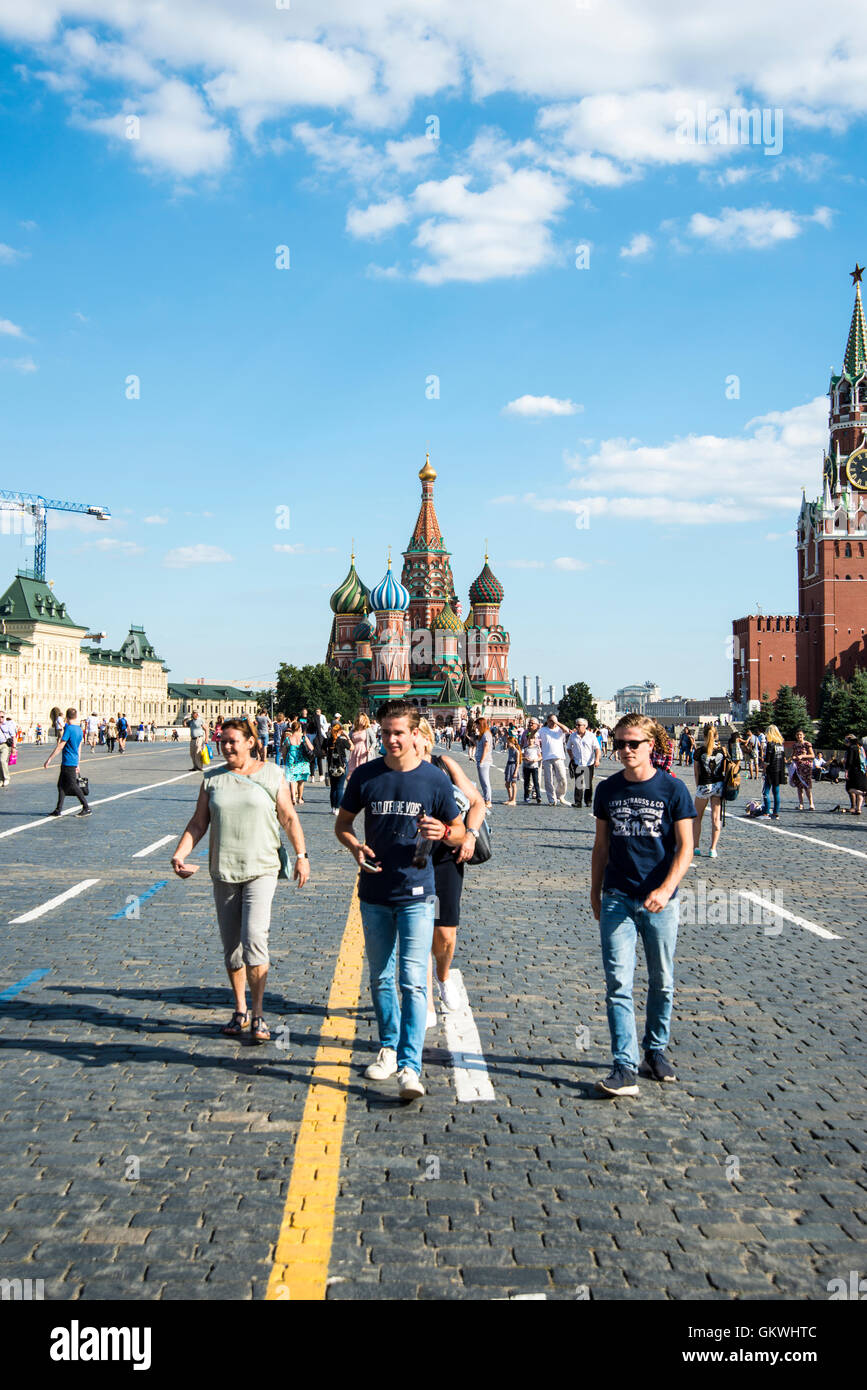 Red Square in Moscow Stock Photo - Alamy