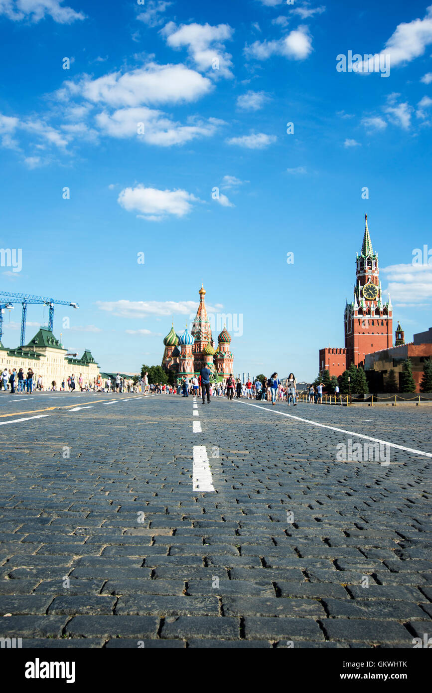 Red Square in Moscow Stock Photo - Alamy