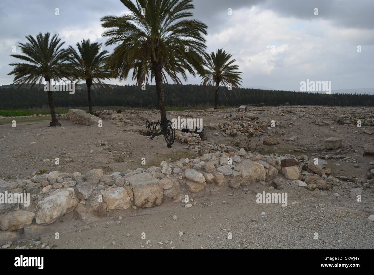 Tel Megiddo, Israel Stock Photo - Alamy