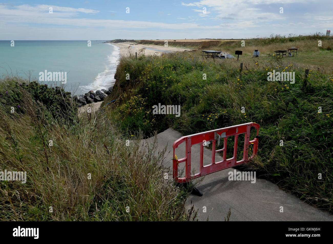 Happisburgh Coastal Erosion Cliff High Resolution Stock Photography and ...