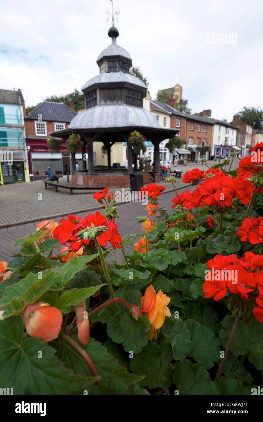 North Walsham Market Cross in Norfolk Stock Photo - Alamy