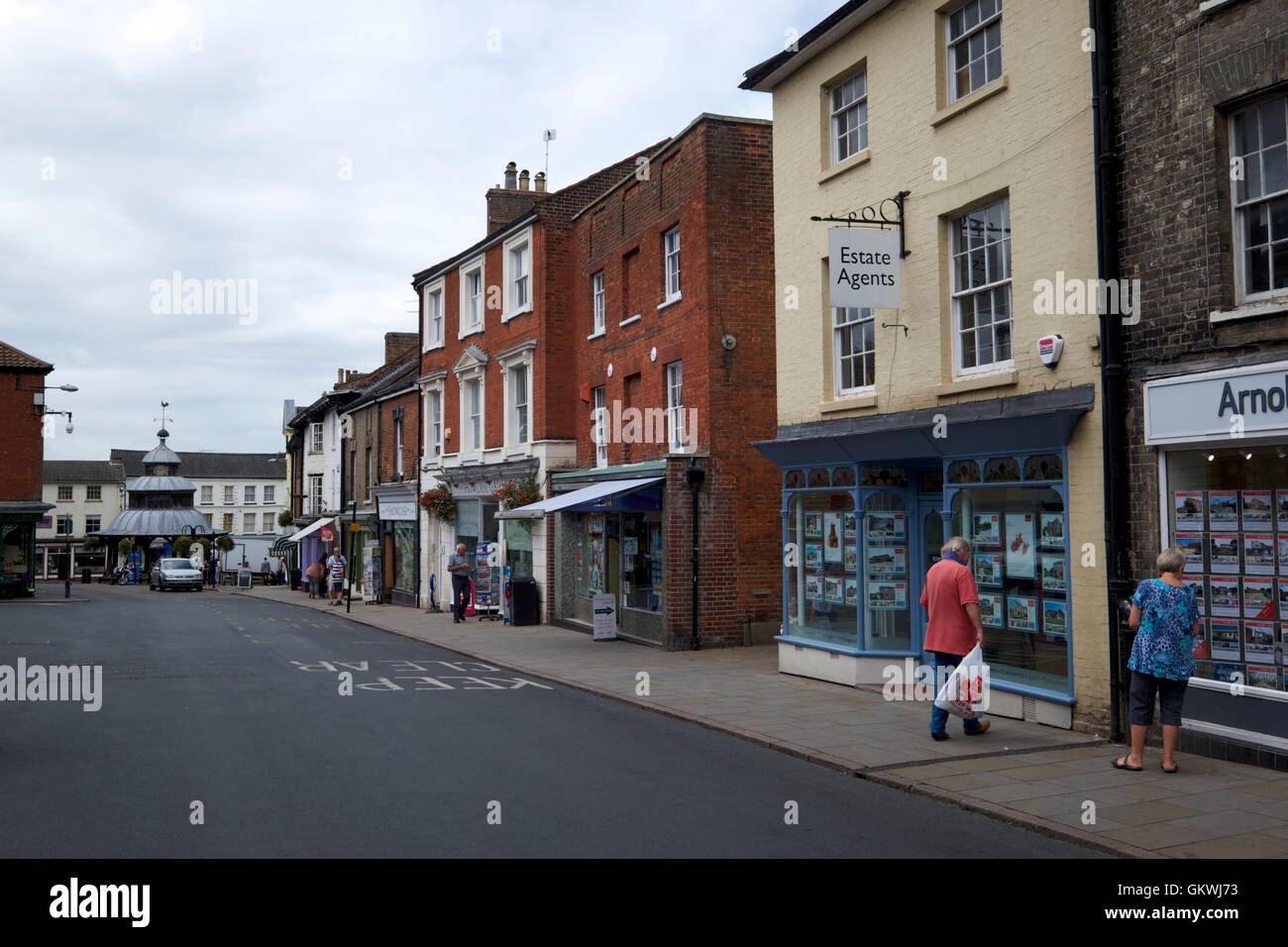 North Walsham in Norfolk Stock Photo - Alamy