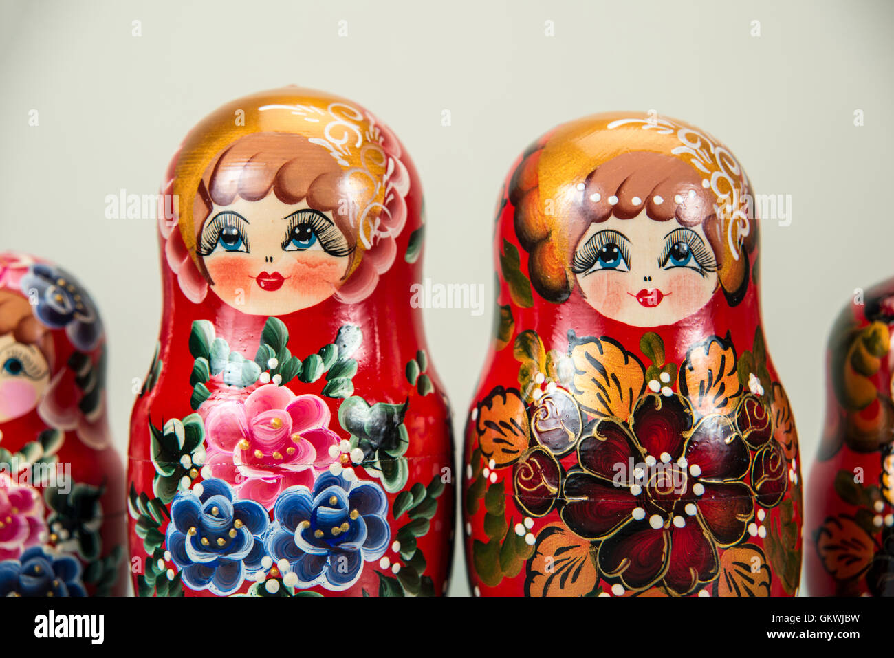 Russian Nesting Dolls Stock Photo - Alamy