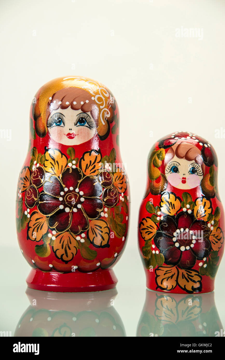 Figurine russian dolls souvenir hi-res stock photography and images - Alamy