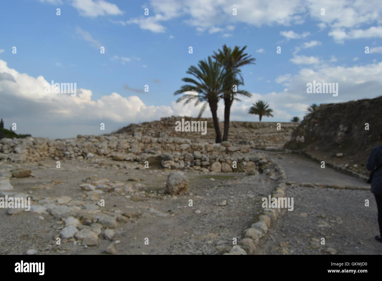 Tel Megiddo, Israel Stock Photo - Alamy