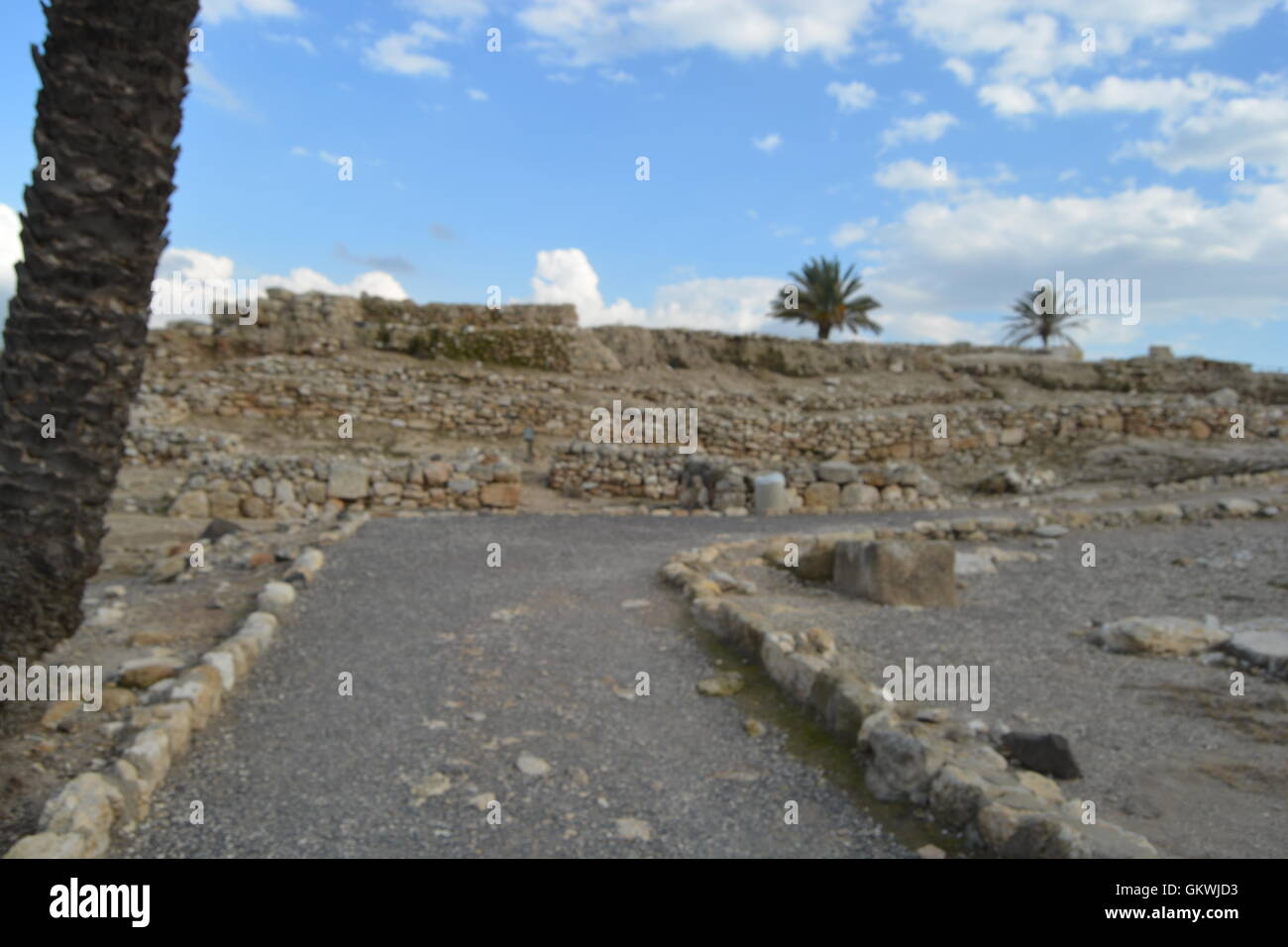Tel Megiddo, Israel Stock Photo - Alamy